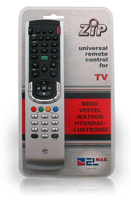 Remote control Elmak ZIP 117 for TV: BEKO price - RMS-store.eu - Hi-Fi ...