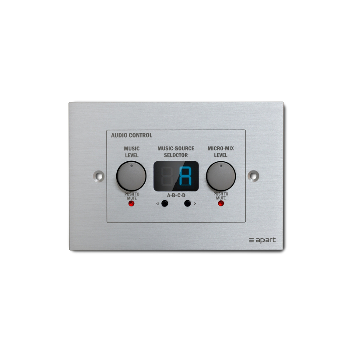 Apart Audio ZONE 4R Wall control panel for amplifier ZONE4 price - RMS ...