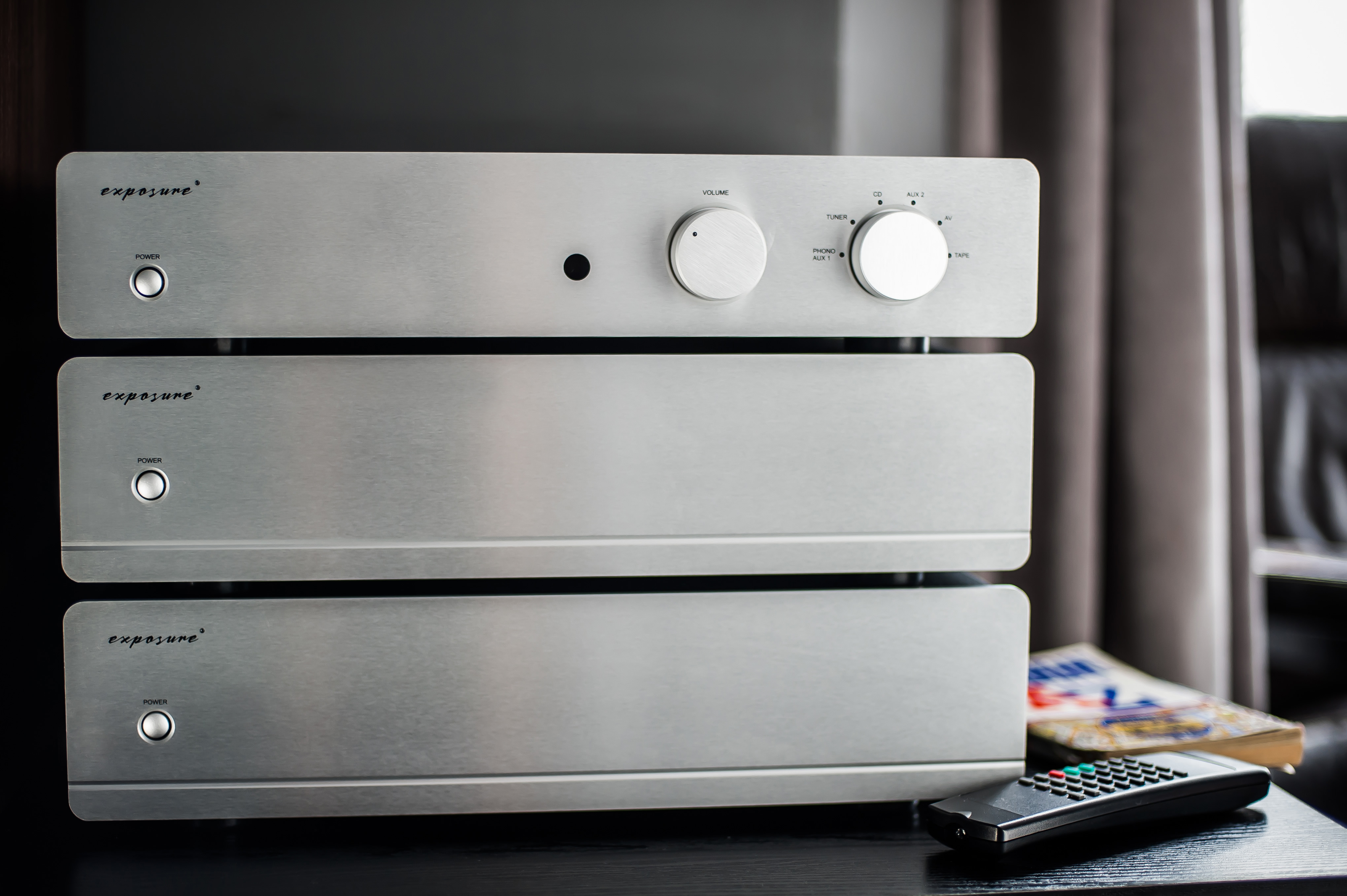 Exposure 3010 S2 PWR Mono (3010S2) + Exposure 3010 S2D Preamp (3010S2D ...