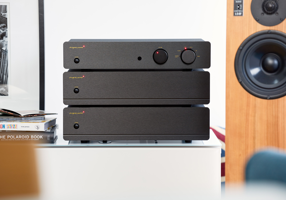 Triangle Signature Theta + Exposure 5010 Preamp + Exposure 5010 PWR ...