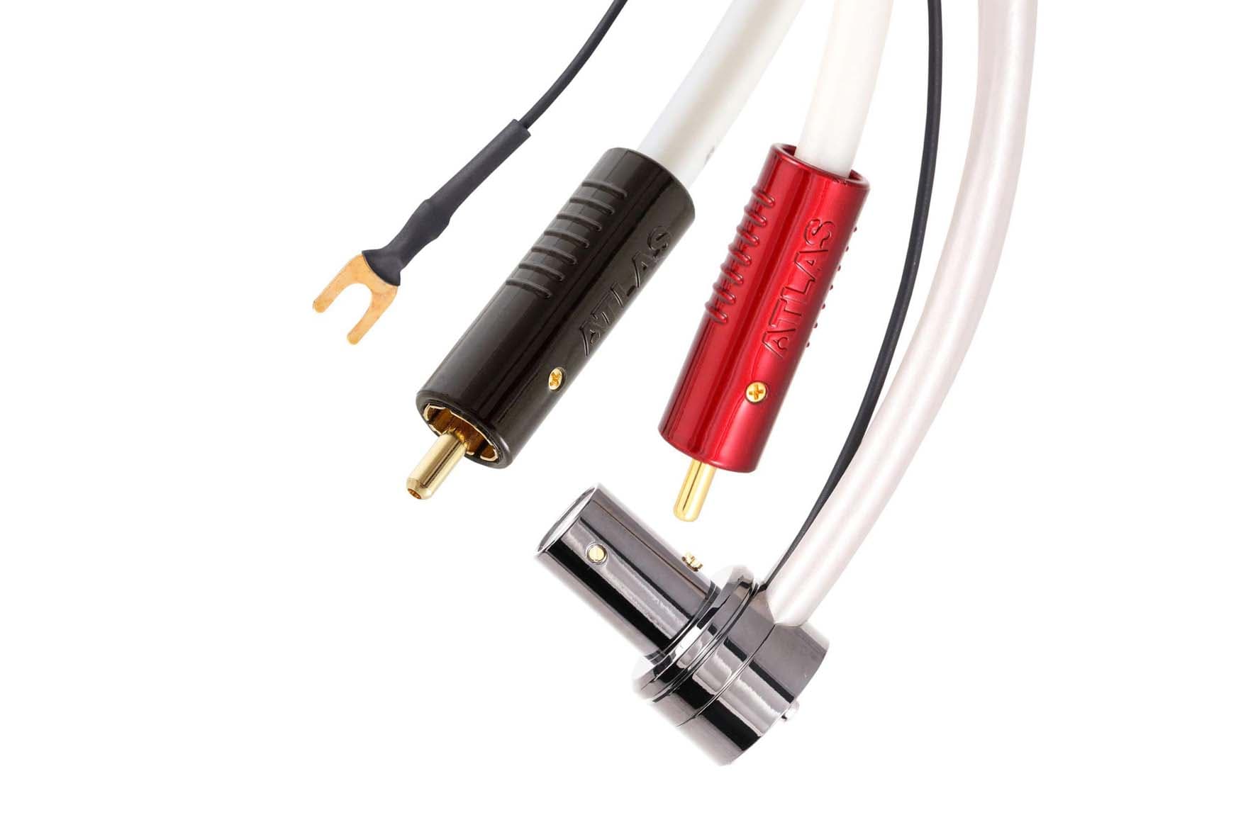 Atlas Element Achromatic Tonearm 2xRCA - DIN Phono cable with grounding ...