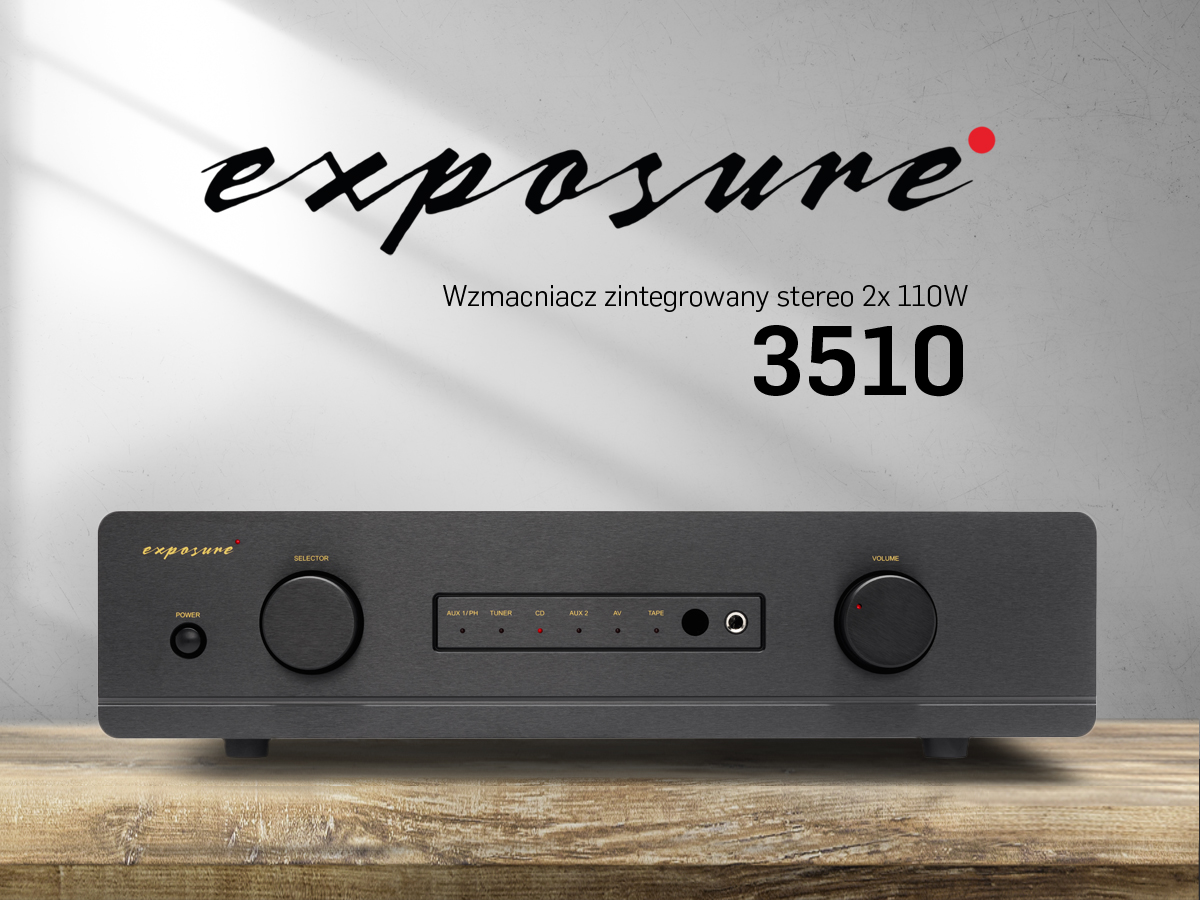 Exposure 3510 Integrated amplifier stereo 2x110W