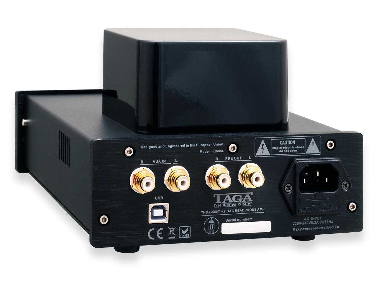 TAGA Harmony THDA-500T V.2 (THDA500T) Headphone amplifier, hybrid