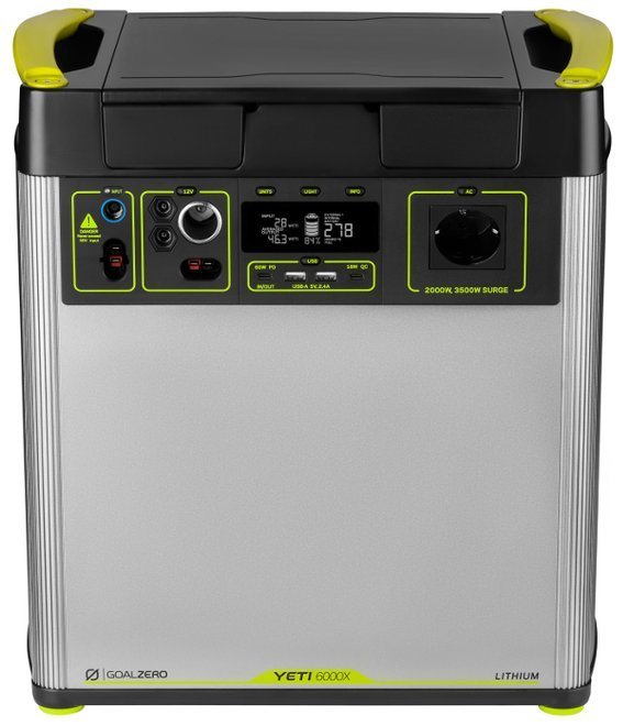 Goal Zero Yeti 6000 X (Yeti 6000-X) Portable Power Station 6010Wh