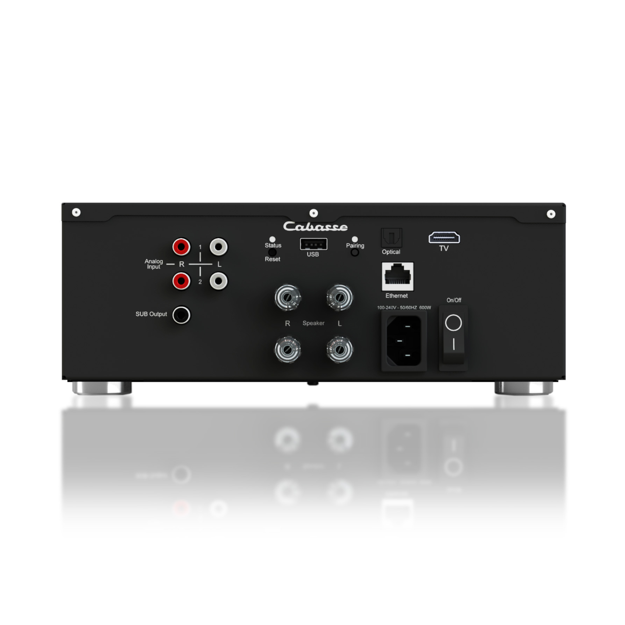 Cabasse Abyss Integrated stereo amplifier with streaming player - 2x 120W