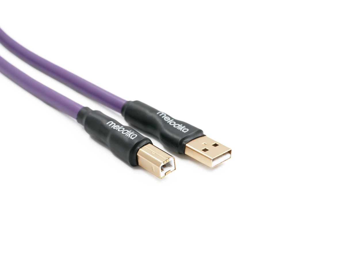 Melodika MDUAB50 Purple USB 2.0 cable type A/B - 5m price - RMS-store ...