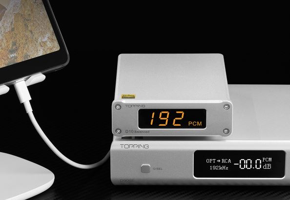 Topping D10B (D-10B) Zbalansowany przetwornik cyfrowo-analogowy DAC