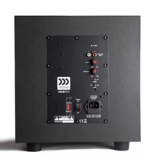 Morel USUB 803- 300W Dynamic (USUB803) Active subwoofer 8" price - RMS ...