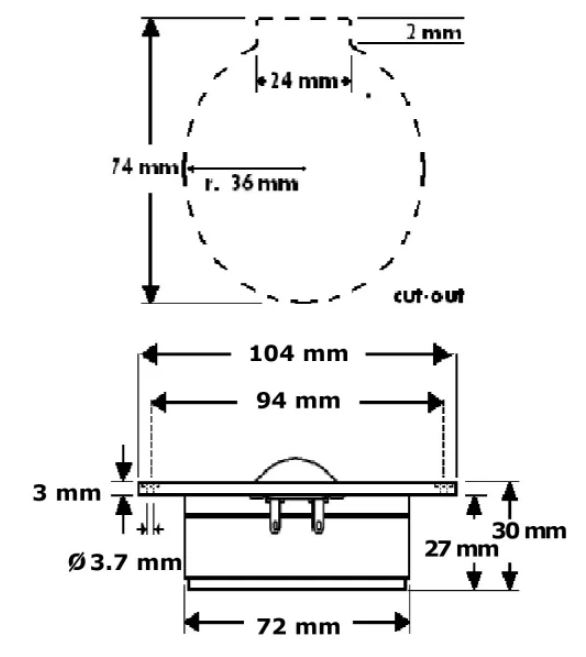 Morel CAT 298 (CAT298) 1-1/8" Soft Dome Tweeter, 8 Ohm, 80W - 1pc price ...