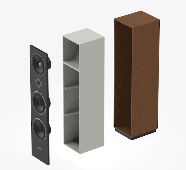 Unitra ZGZ-801 (ZGZ801) Closed floor standing speakers - 2pcs price ...