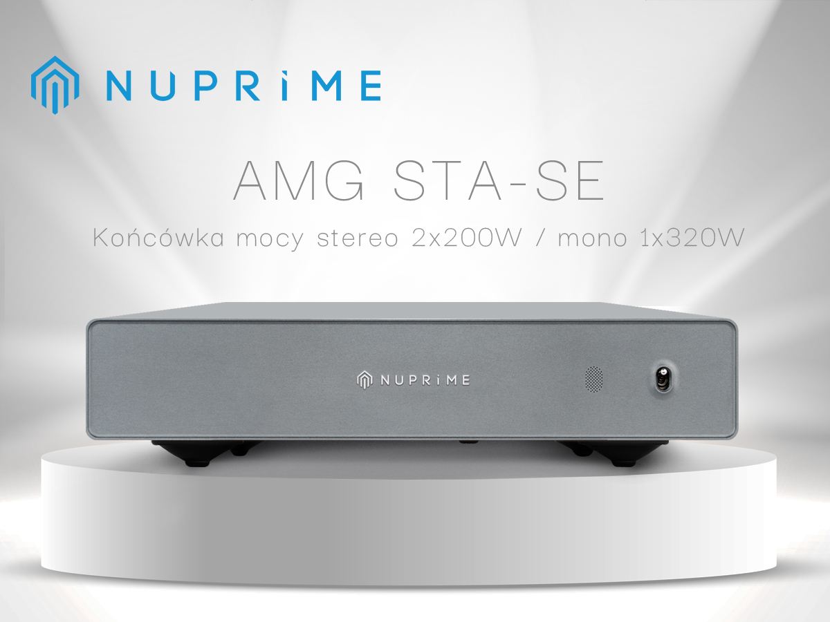 NuPrime AMG STA-SE (Special Edition) stereo 2x200W / mono power amp ...