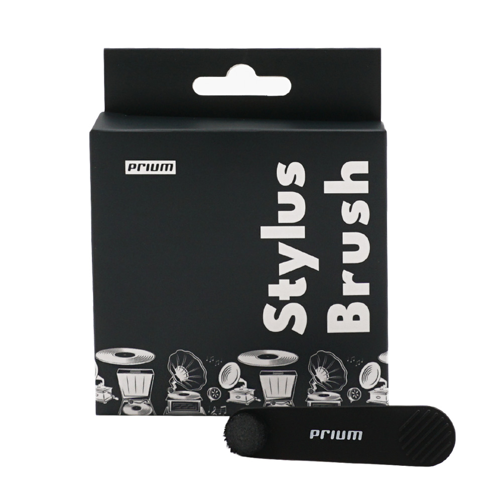 Prium Stylus Brush Anti-Static Carbon Fibre Brush for Turntable Stylus ...