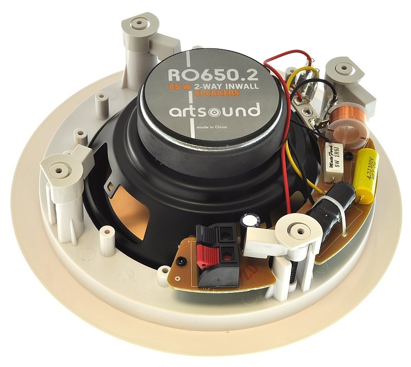 ArtSound RO650.2 (RO 650 2) In-Ceiling Speaker (waterproof) - 2 pcs
